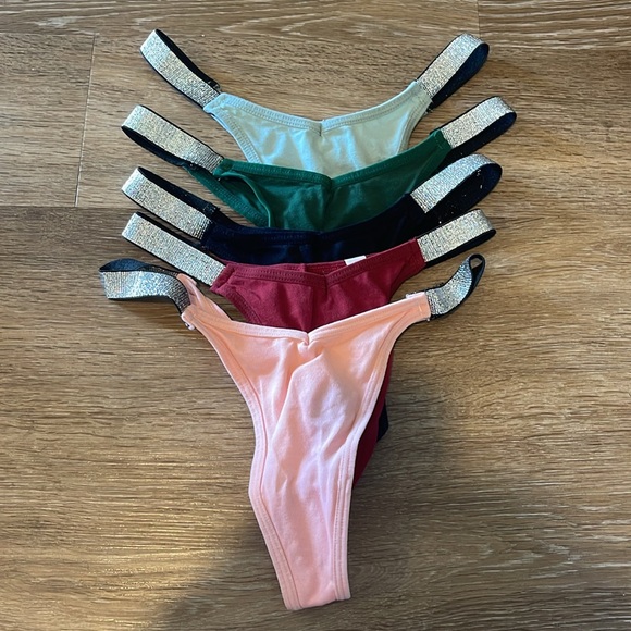 Intimates And Sleepwear Glitter Tape Thongs Poshmark